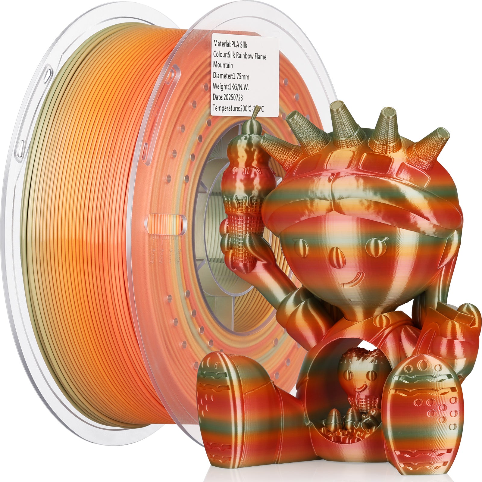 PLA Silk Rainbow-Flame Mountain – My Store